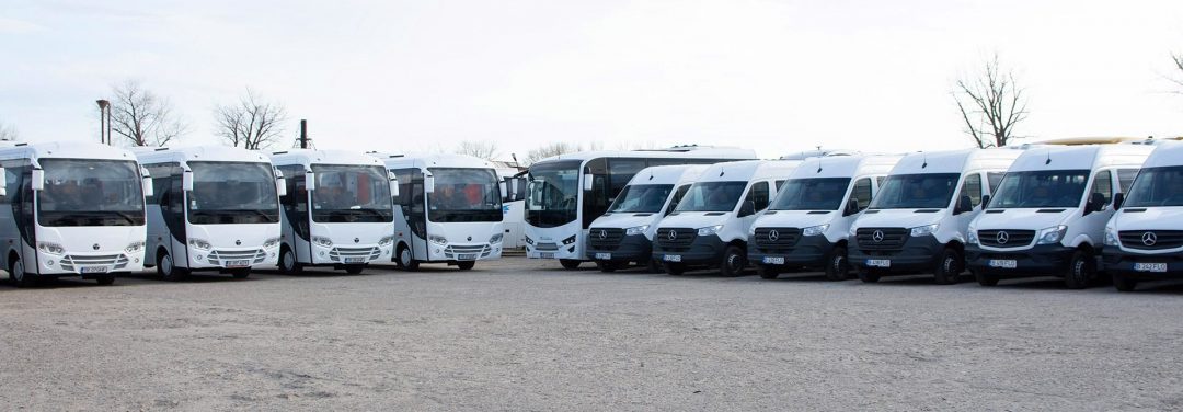 Prima excursie cu un microbuz inchiriat